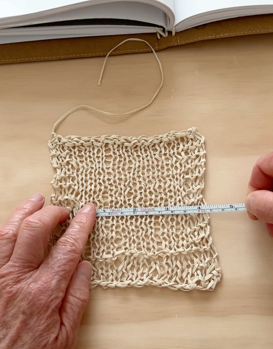 How to Get a Measurement on Open Knits – Cocoknits