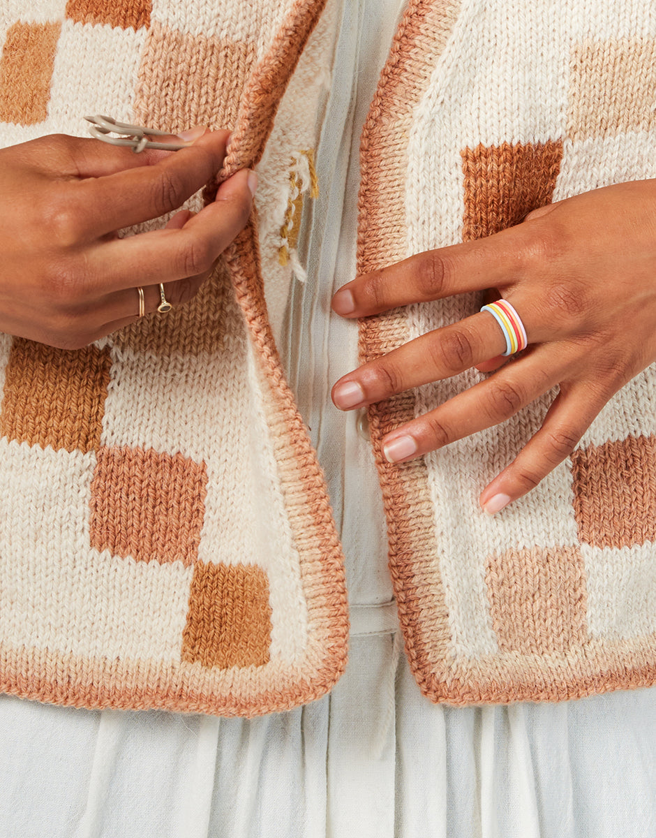 Tips for a Knitted Hem Edging with Mitered Corners – Cocoknits